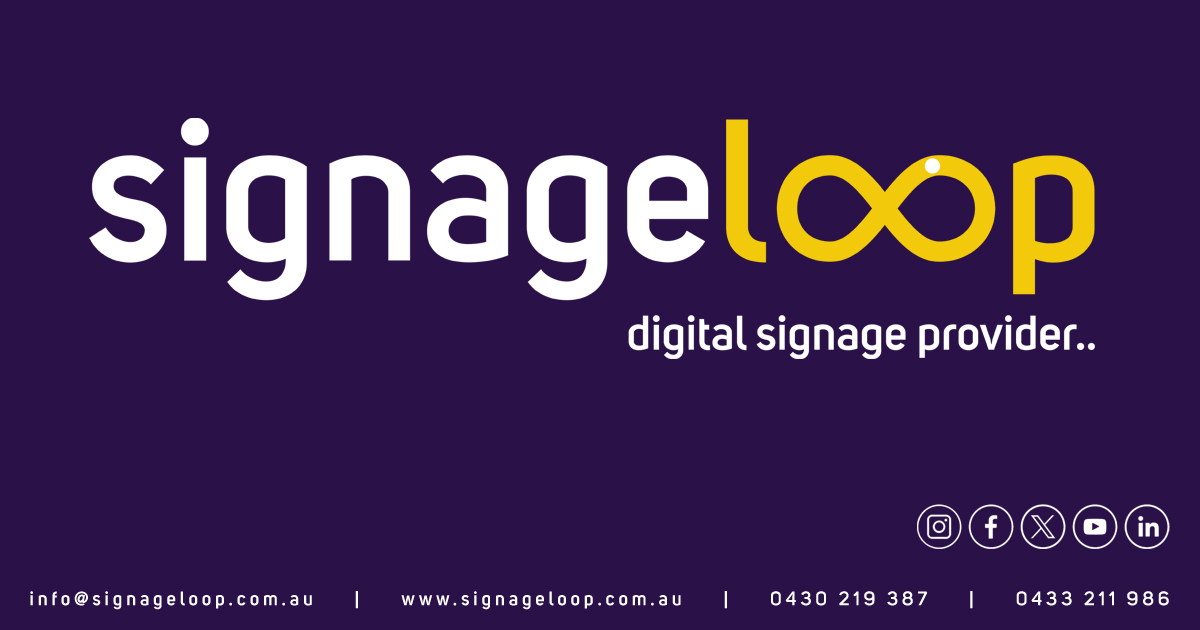 Signageloop - Digital Signage Provider.